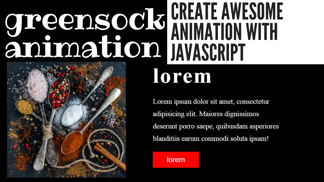 Greensock Animation Create Awesome Animation With Javascript Youtube