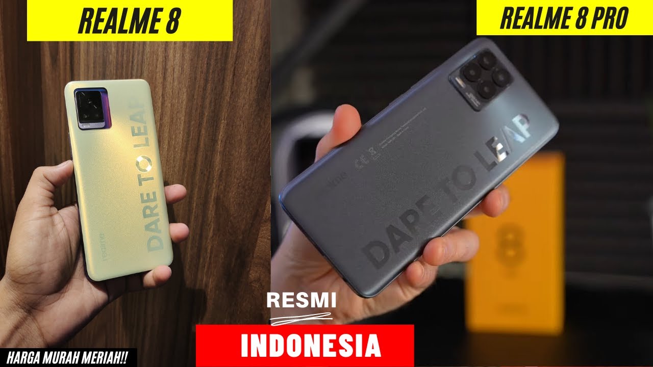 RESMI!! CATAT TANGGALNYA!! REALME 8 DAN REALME 8 PRO - HARGA ...