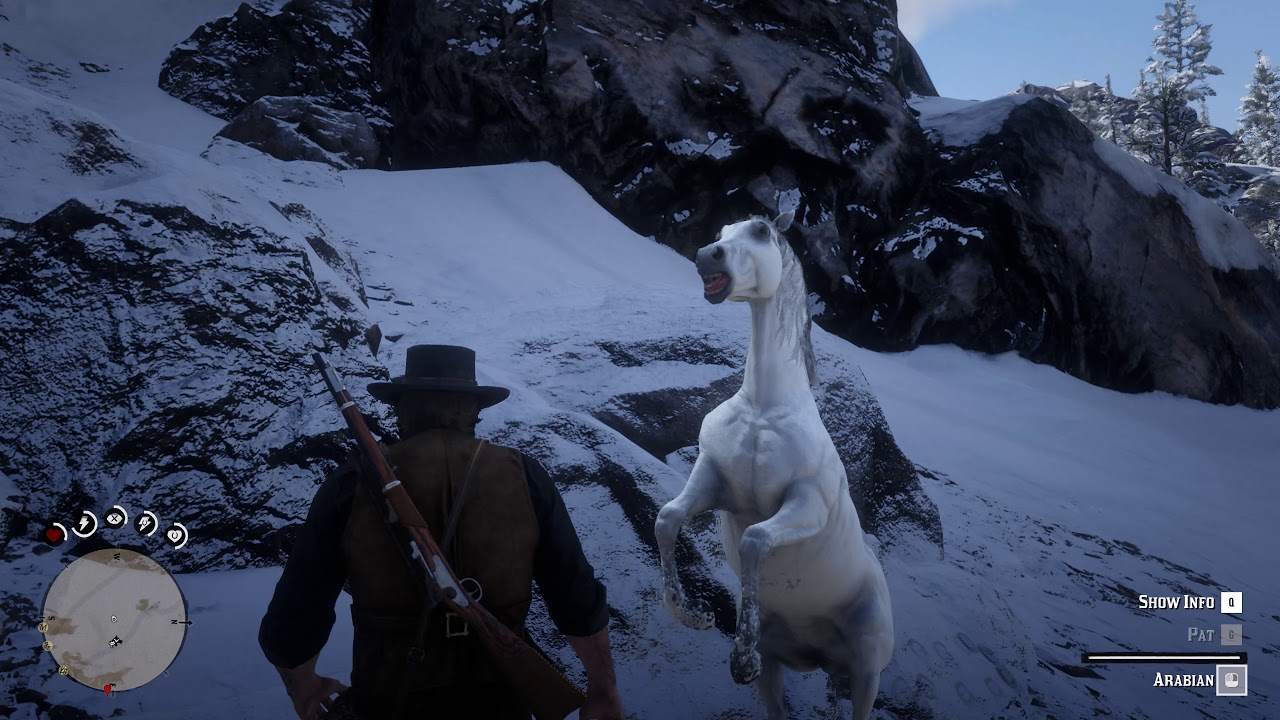 White Arabian Horse Red Dead Redemption 2