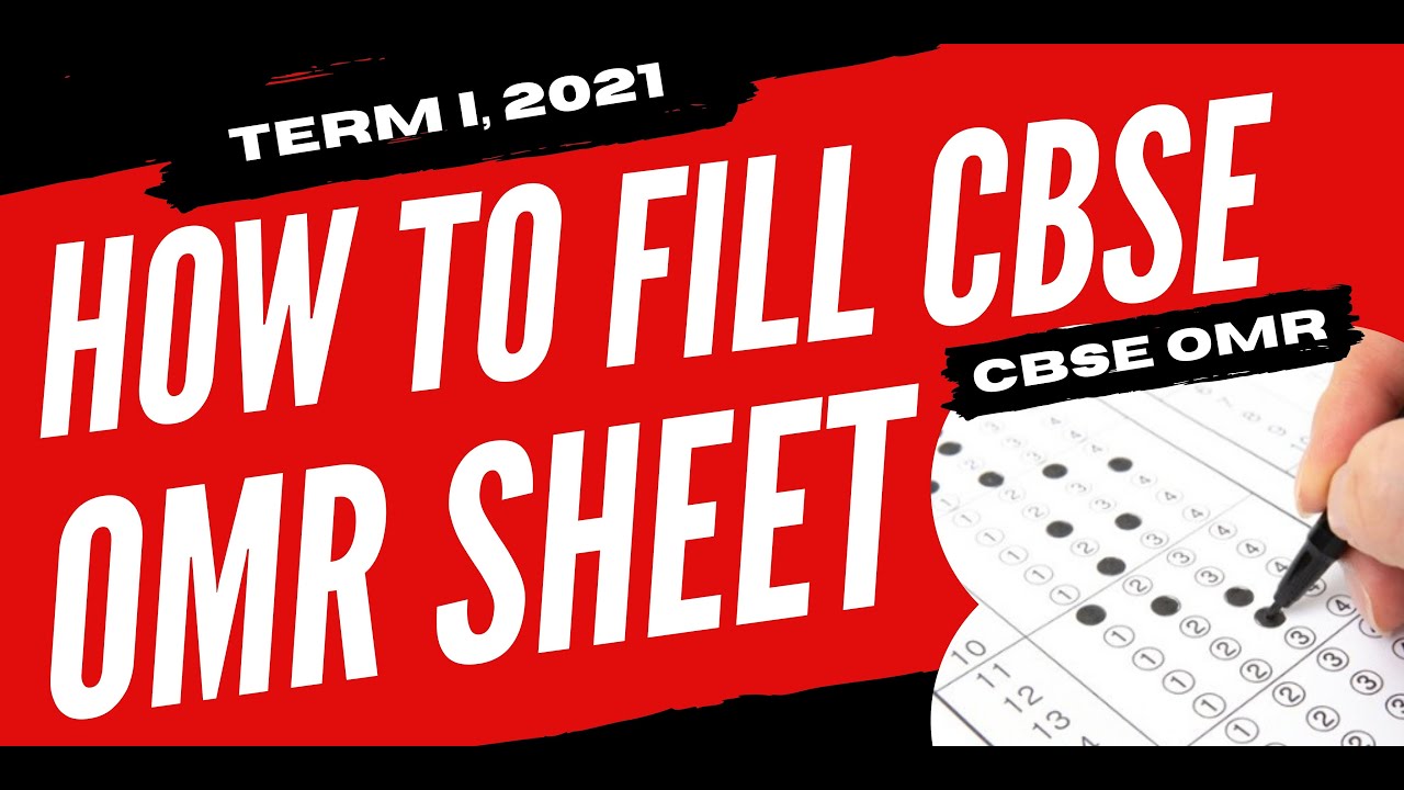 Class 10 OMR Sheet CBSE Term Examination and Class 12 Term Examination ...