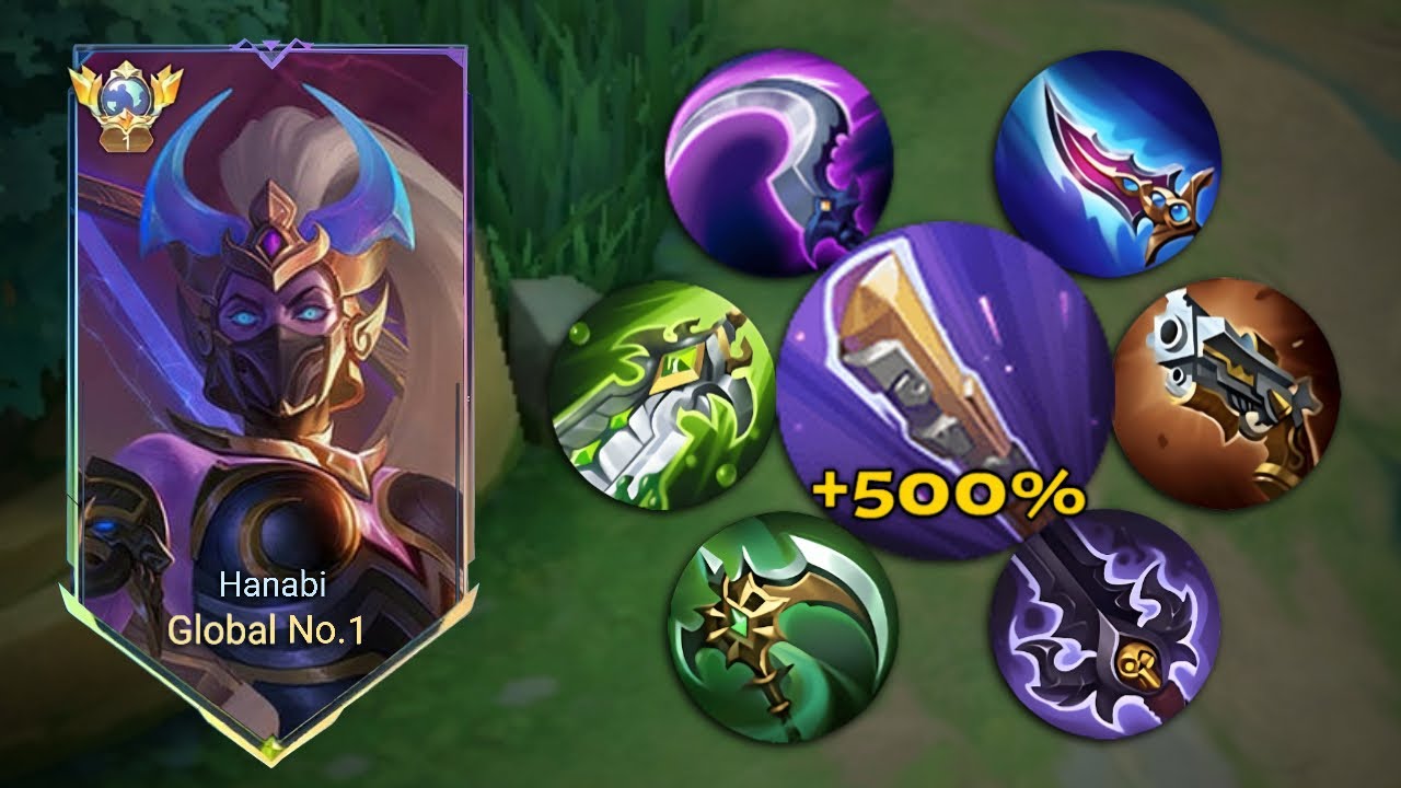 HANABI NEW SEASON GOLDEN STAFF + FULL PENETRATION BUILD! CAN MELT EVEN ...