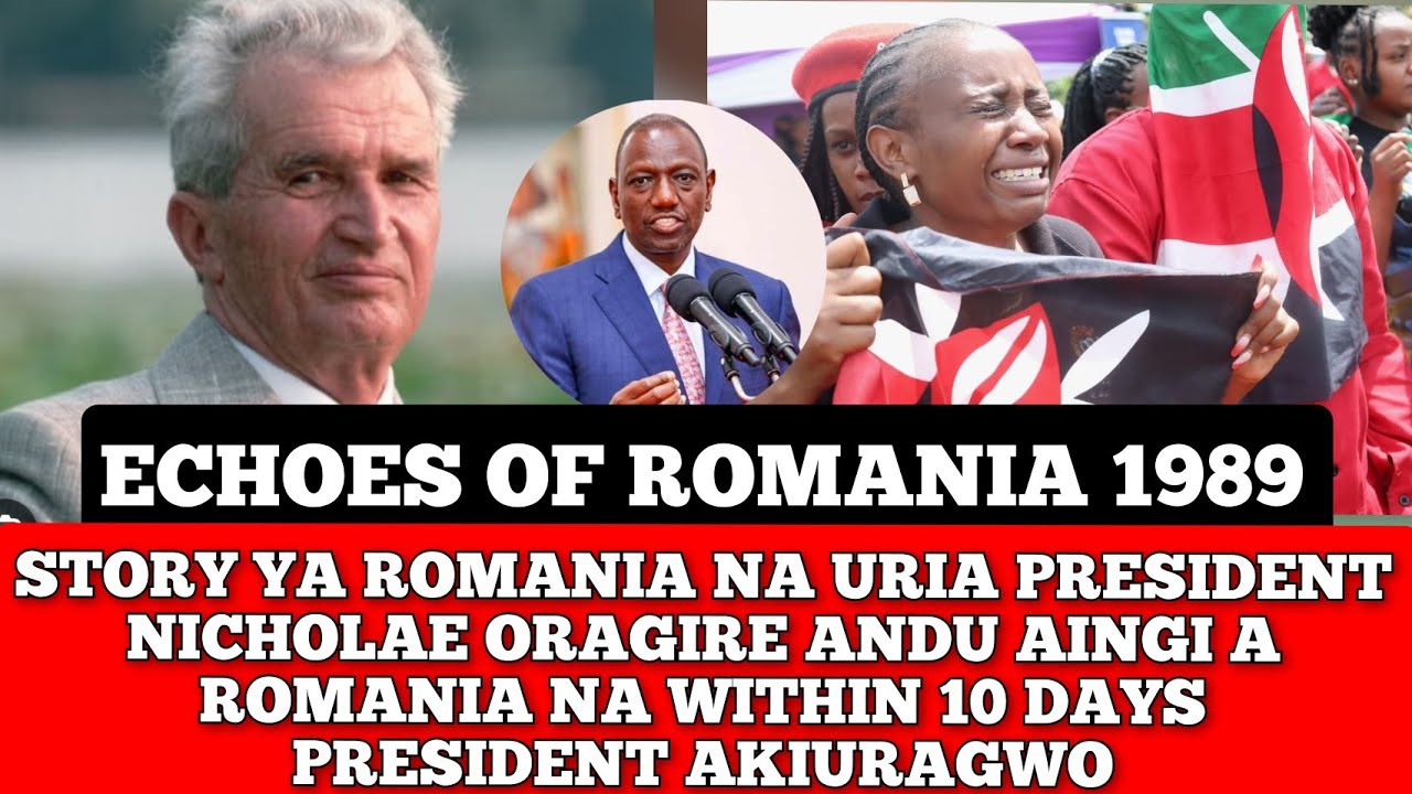 ECHOES OF ROMANIA 1989! WITHIN 10 DAYS PRESIDENT AKIURAGWO NÎUNDU WA ...