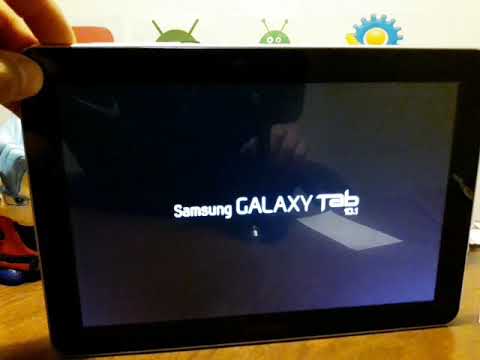 formatear Samsung Galaxy tablet GT-P7510 Tab 10.1 - YouTube