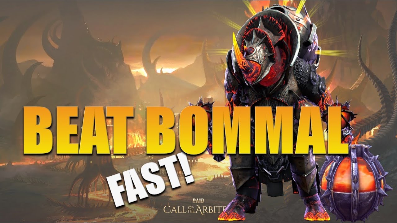 Hybrid Strategy for Bommal Hard 90 | Raid: Shadow Legends - YouTube