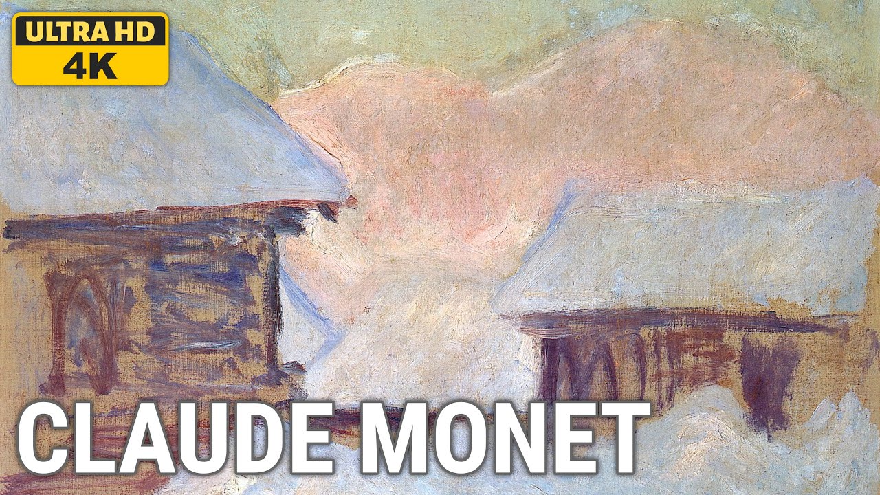 Claude Monet: A collection of 10 oil paintings with title and year ...