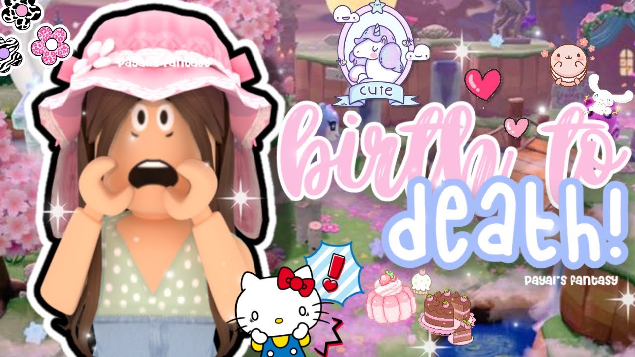 🦄 BIRTH TO DEATH : PETAL THE UNICORN !! Roblox Adopt Me Roleplay 🦄 ...