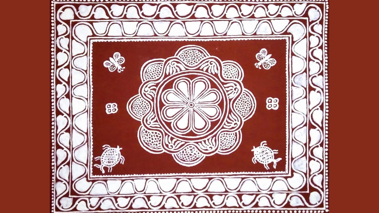 Reviving Alpona: A Journey into Bengal's Traditional Art Heritage - YouTube