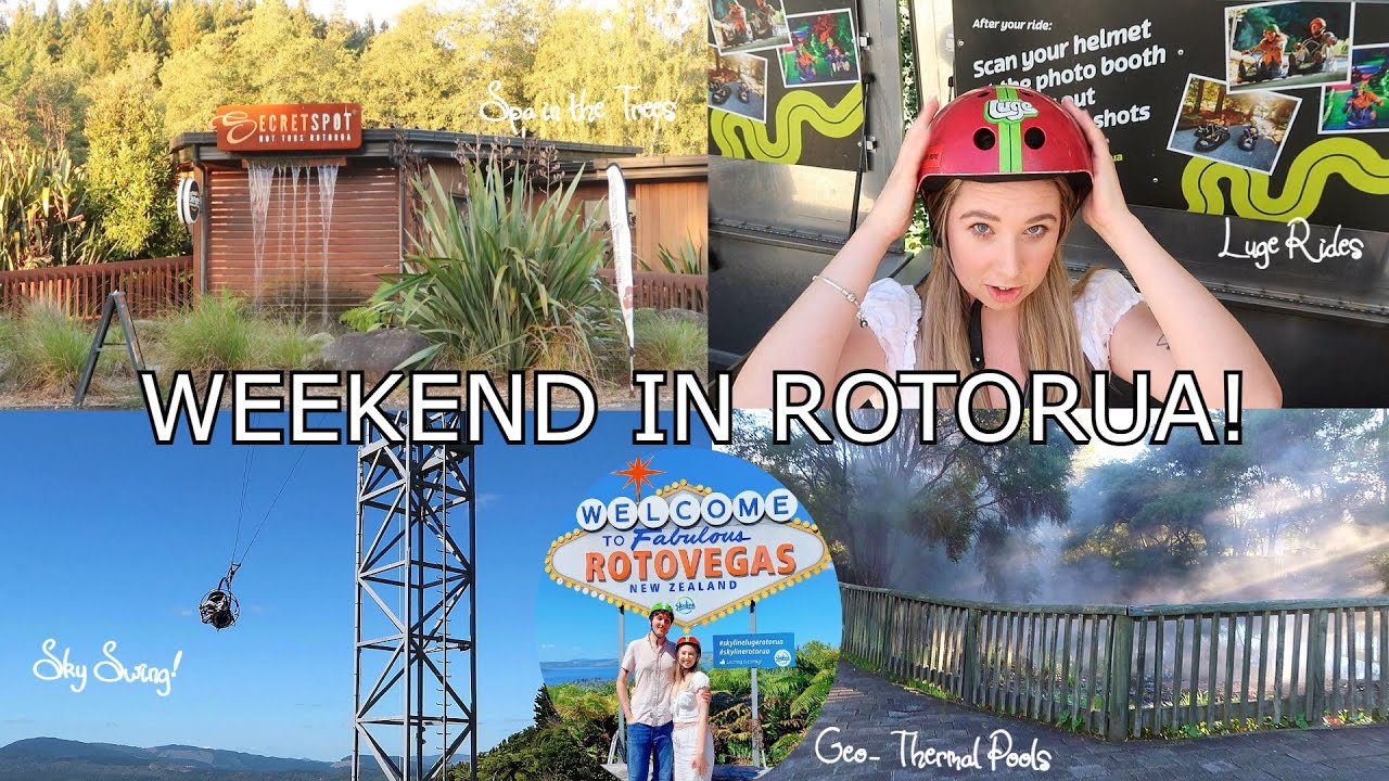 Sky Swing, Luge Riding, Geo-Thermal Pools & Secret Spot Spas! Weekend ...
