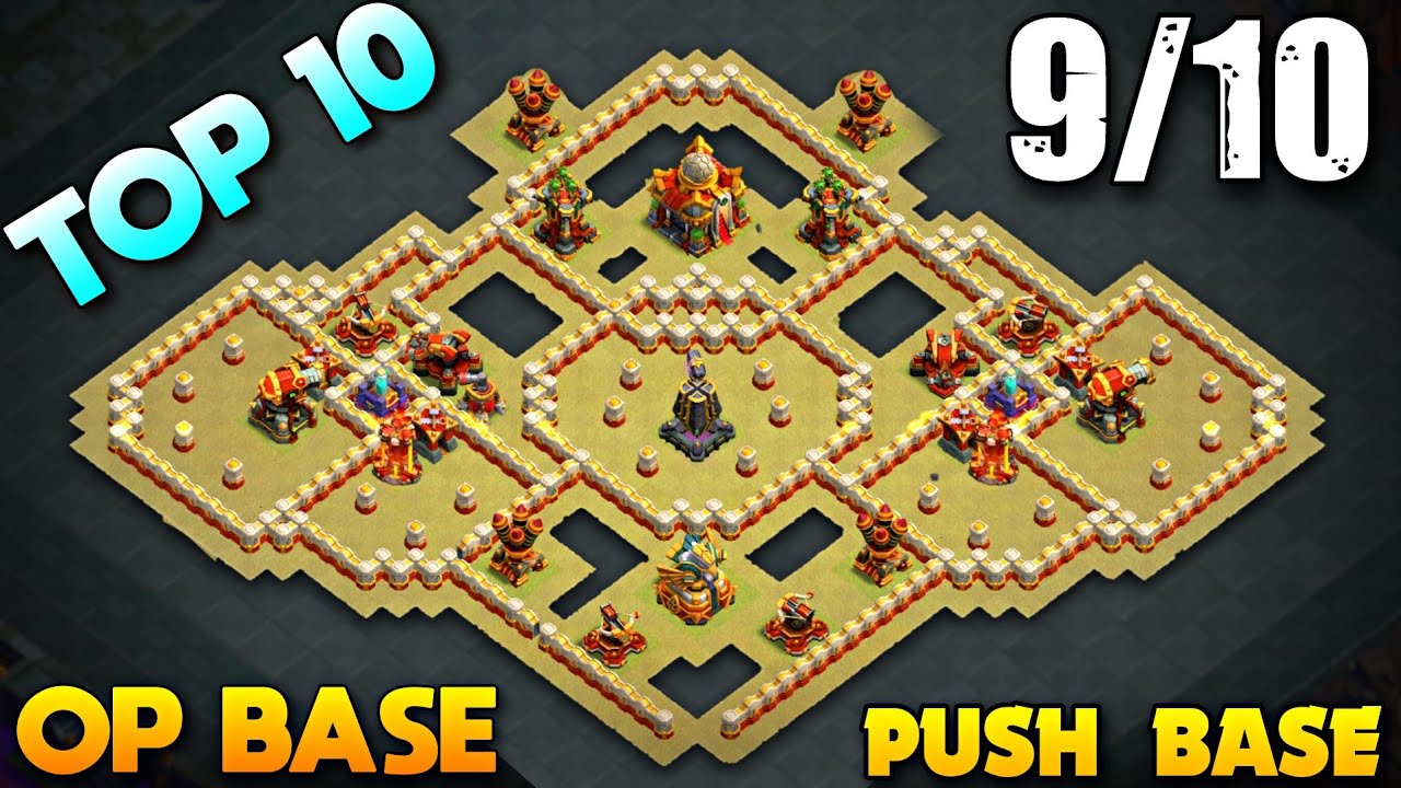 EXCELLENT TH16 OP WAR PUSH BASE DESIGN UNSEEN BASE FOR TH16 th16 base ...