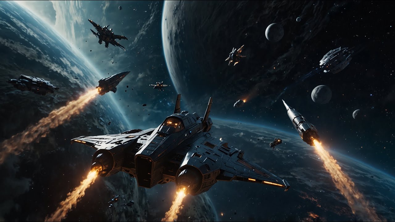 Empire of thousand planets - 4K shortfilm generated by LeonardoAI and ...