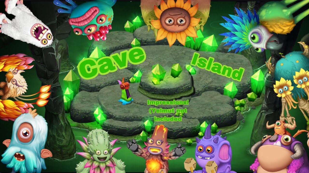 Doing Cave Island impressions! - YouTube