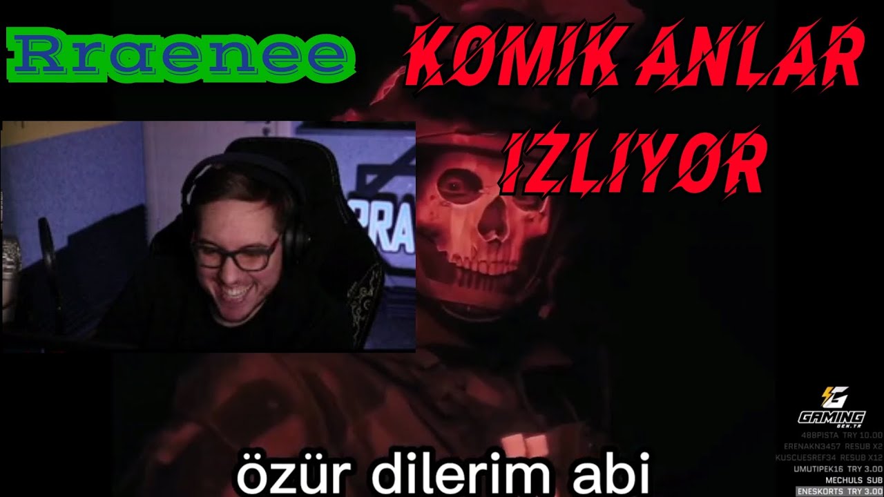 Rraenee - "Komik anlar" izliyor. - YouTube