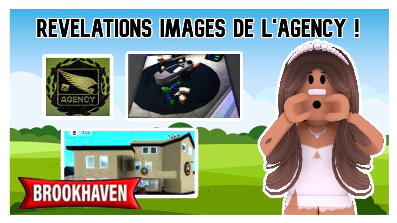 DECOUVRE DES IMAGES DE L'AGENCY - ROBLOX BROOKHAVEN RP - YouTube