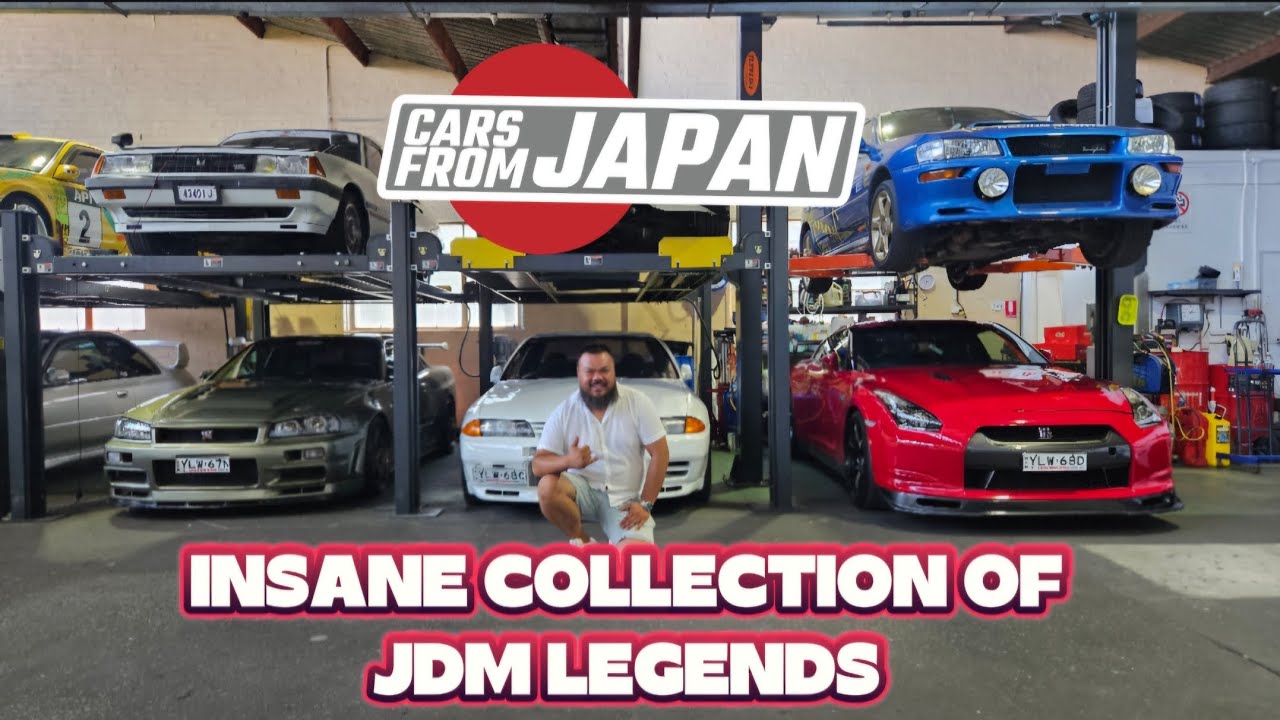 STAGGERING COLLECTION OF JDM IMPORTS (CARS FROM JAPAN) - YouTube