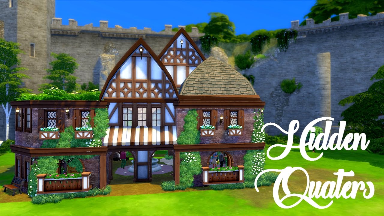 The Sims 4: Speed Build: Hidden Quaters - YouTube
