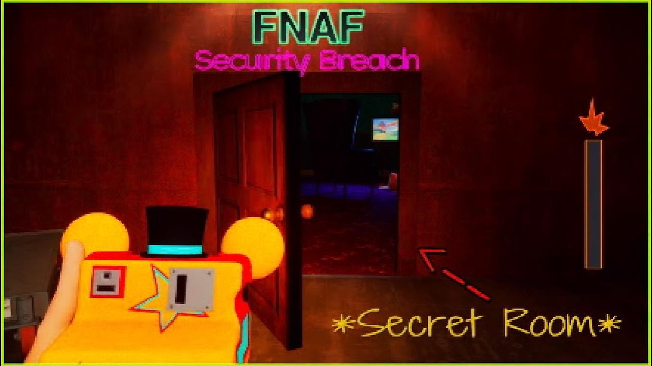 FNAF: Security Breach - * SECRET DOOR * - YouTube