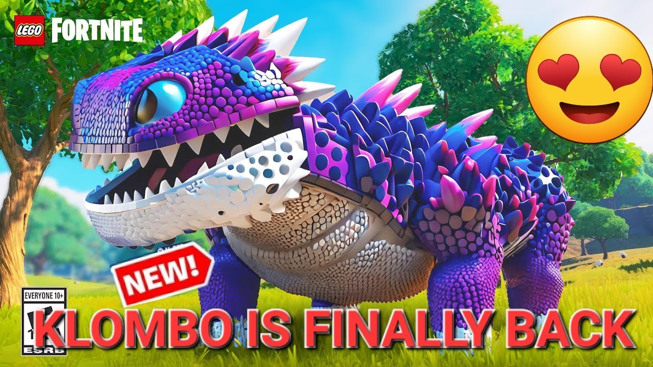 KLOMBO IS FINALLY COMING BACK TO FORTNITE - YouTube