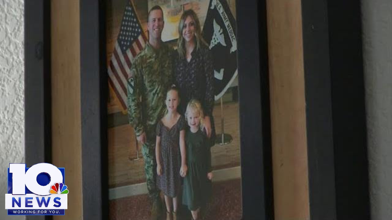 Family talks to deployed dad through camera - YouTube