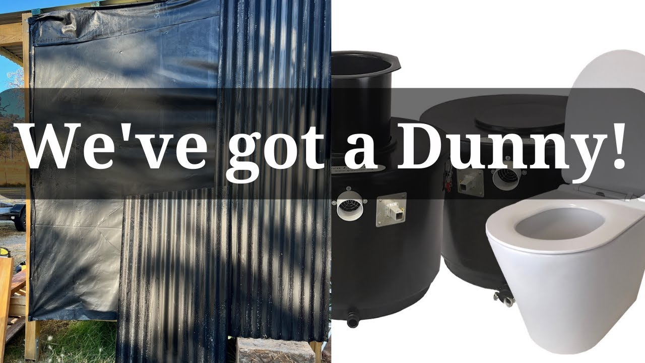 Part 4: Building our Off Grid Outhouse | Dry Composting Green Loo ...