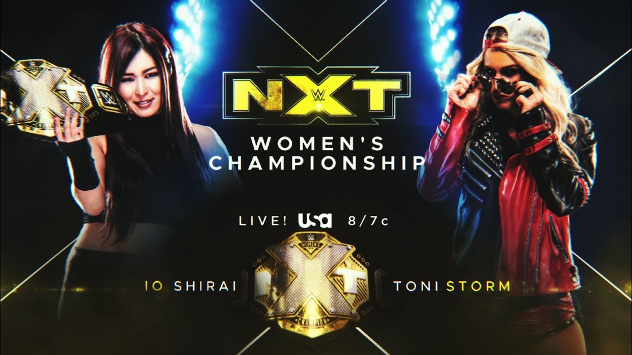 NXT CHAMPIONSHIP MATCH CARD 2021 OFICIAL MATCH CARD PARTES | WWE NXT ...