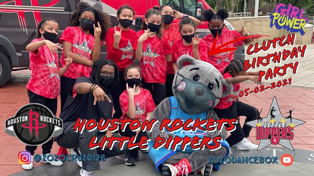 Houston Rockets Little Dippers "Clutch Birthday Party" PT 1 Vlog (05/02 ...