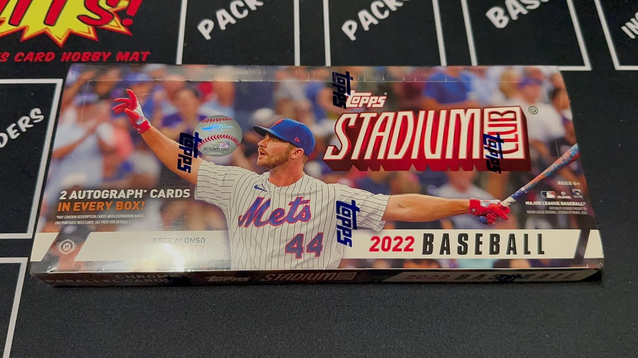 Awesome Auto Pull!!! 2022 Topps Stadium Club Hobby Box - YouTube