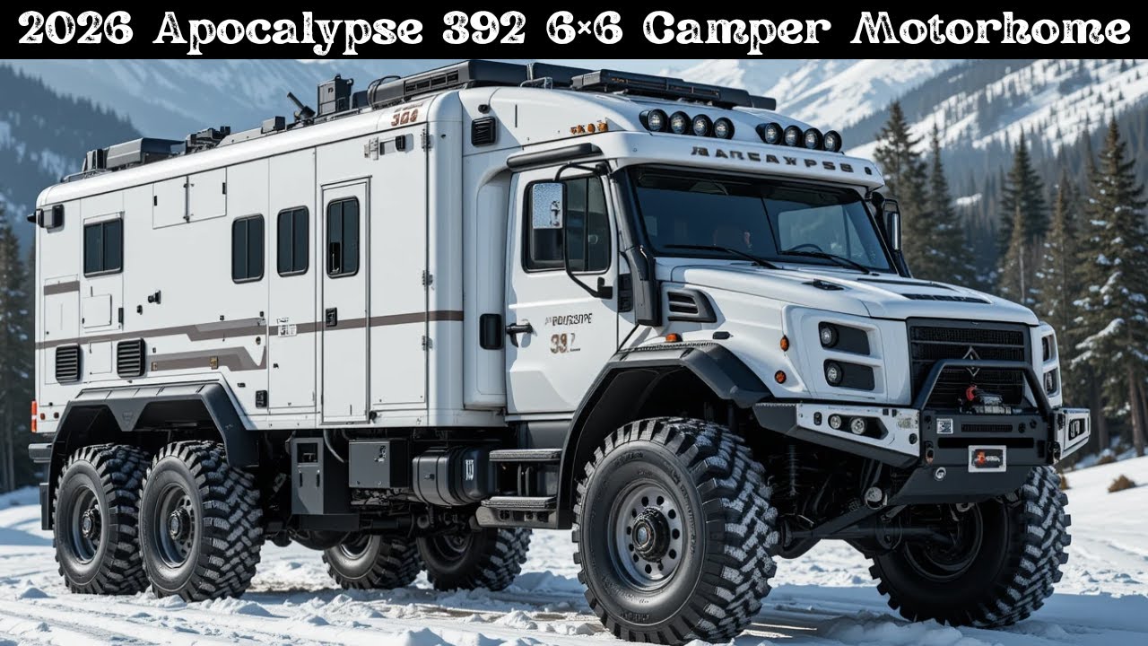 2026 Apocalypse 392 6×6 Camper Truck 💥 | World’s Most Extreme Off-Road ...
