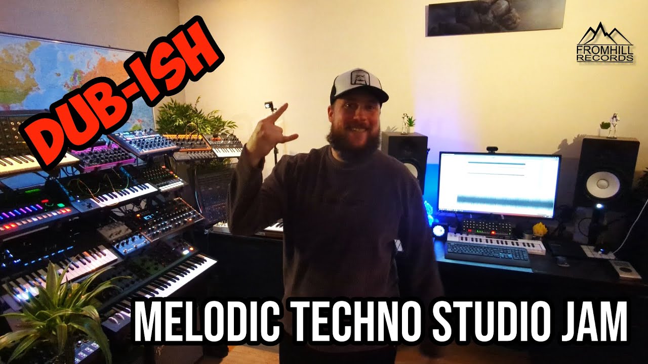 Melodic Techno Studio Jam - Dub-ish - YouTube