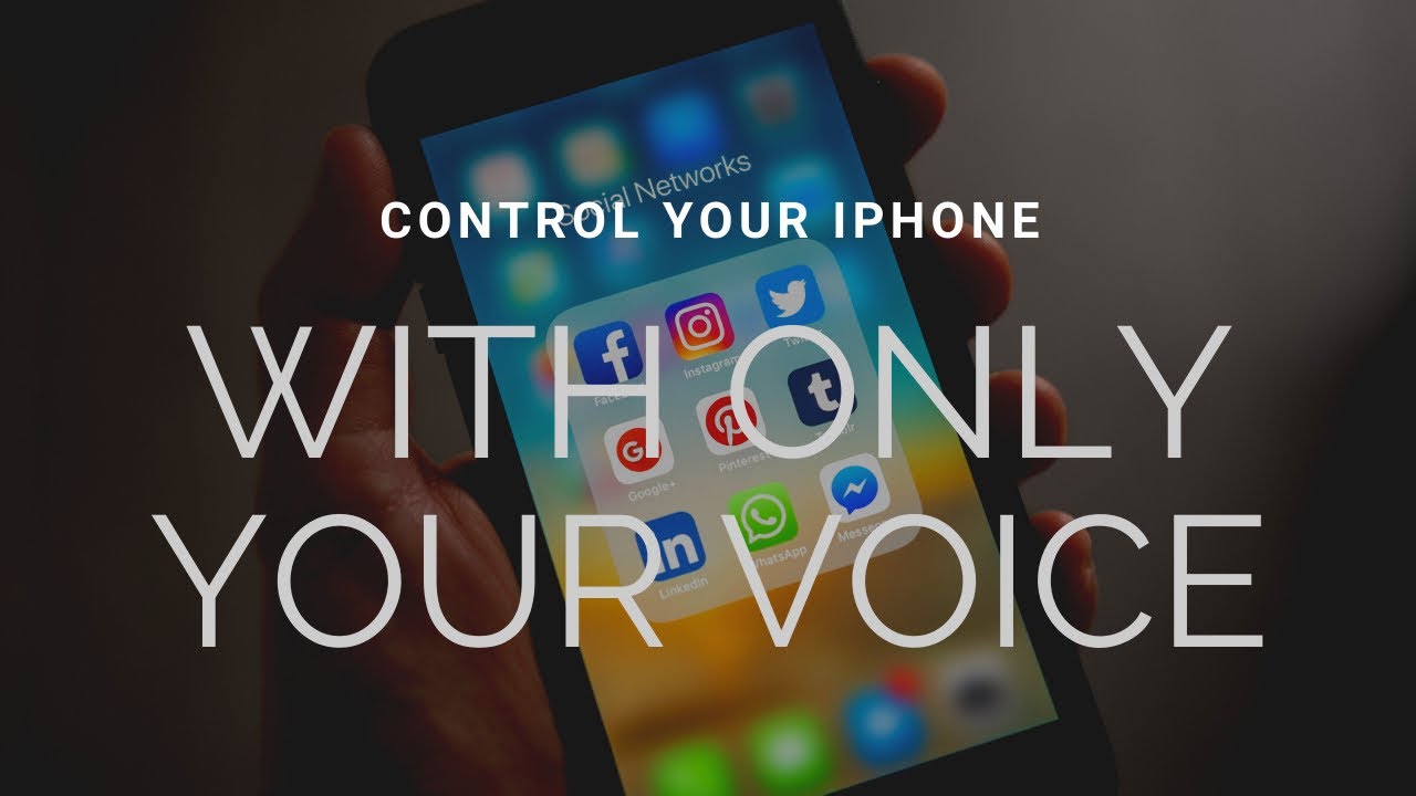 How to control your phone with voice only - YouTube