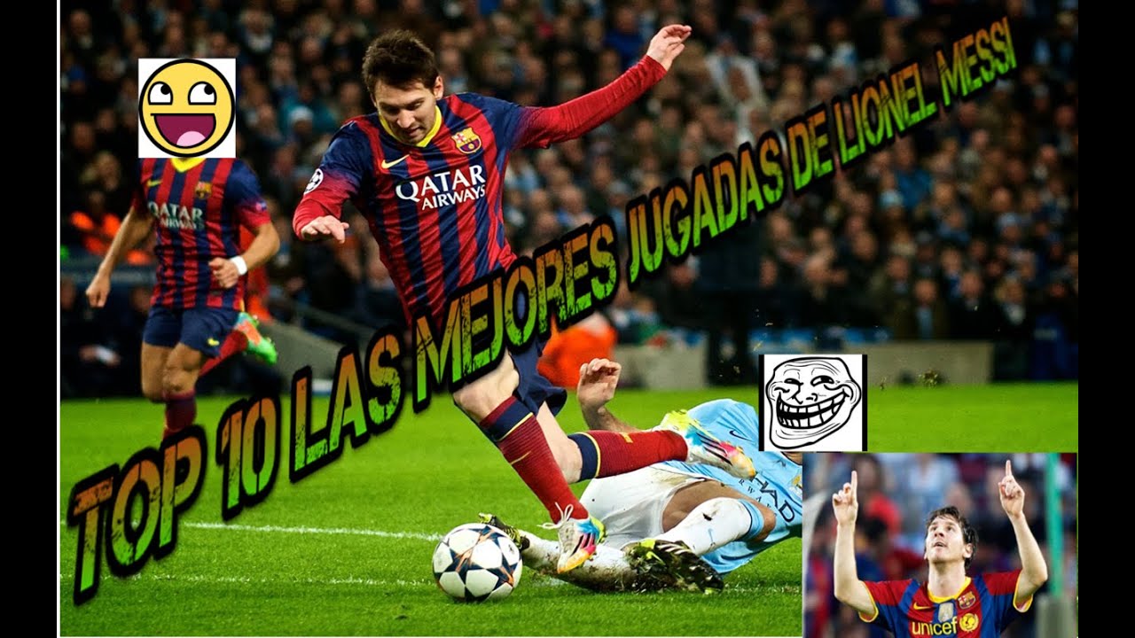 Top 10 Las Mejores Jugadas de Lionel Messi - YouTube
