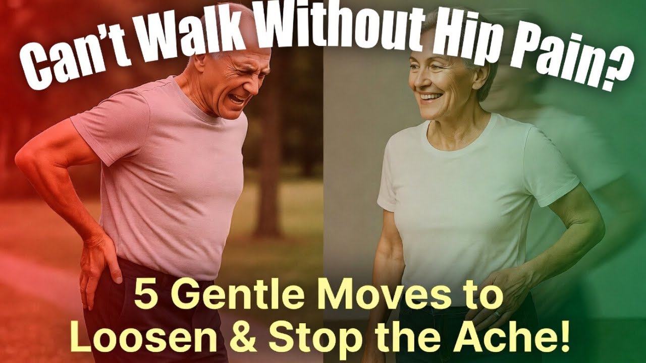 Can’t Walk Far Without Hip Pain? 5 Gentle Moves That Loosen Hips & Stop ...