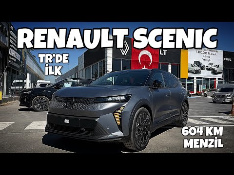 Yeni Renault Scenic E-Tech 604 km Menzil 