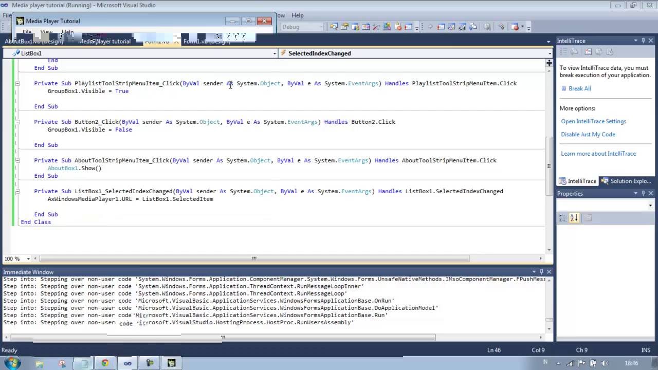 Tutorial Membuat Media Player - Visual Basic 2010 - YouTube