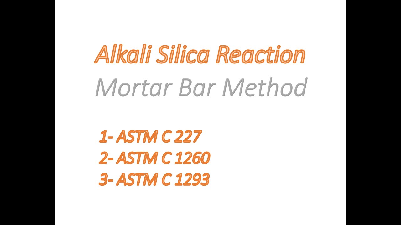 Aggregate Feasibility for Concrete Part 04 by Mortar Bar Method for ...