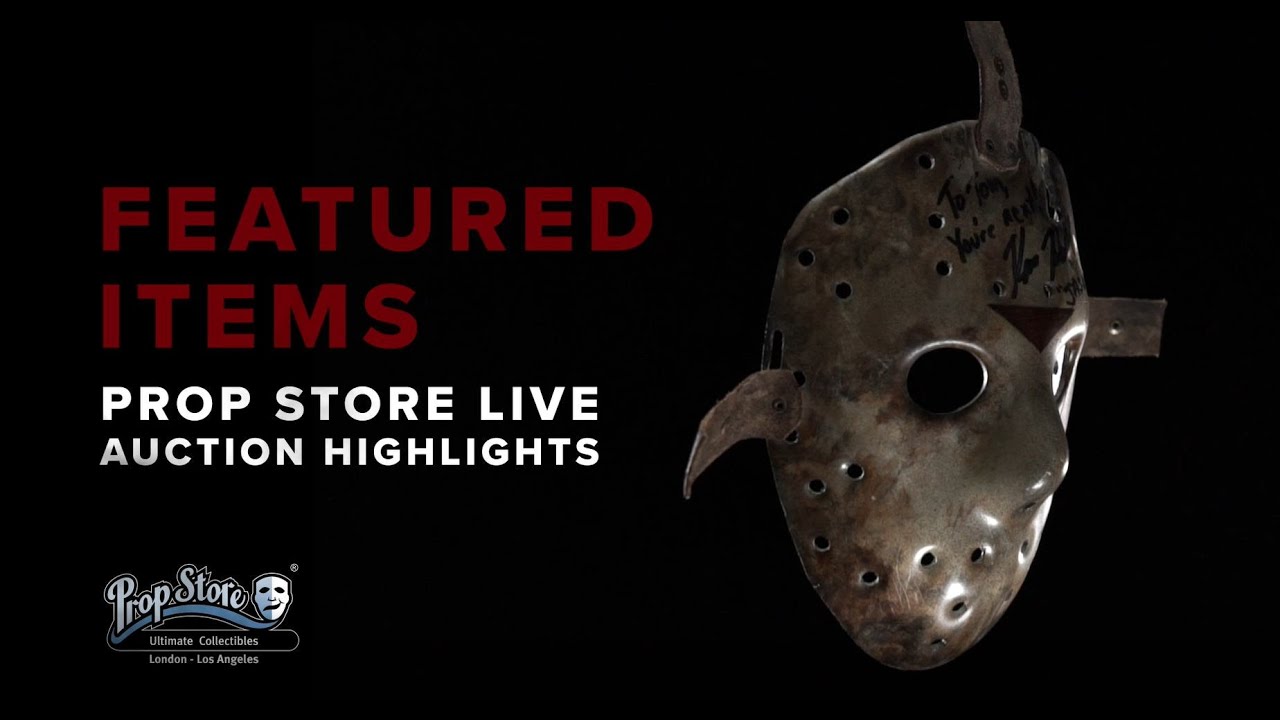 Prop Store Live Auction Preview - Featured Items - YouTube