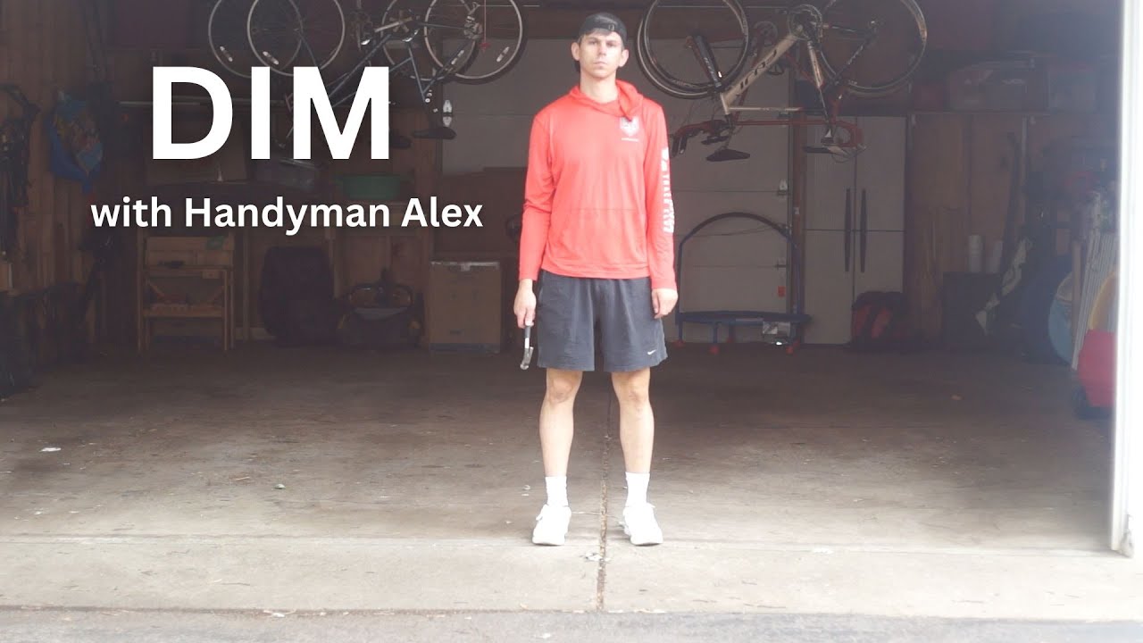 DIM with Handyman Alex - Realigning Garage Door Sensors - YouTube