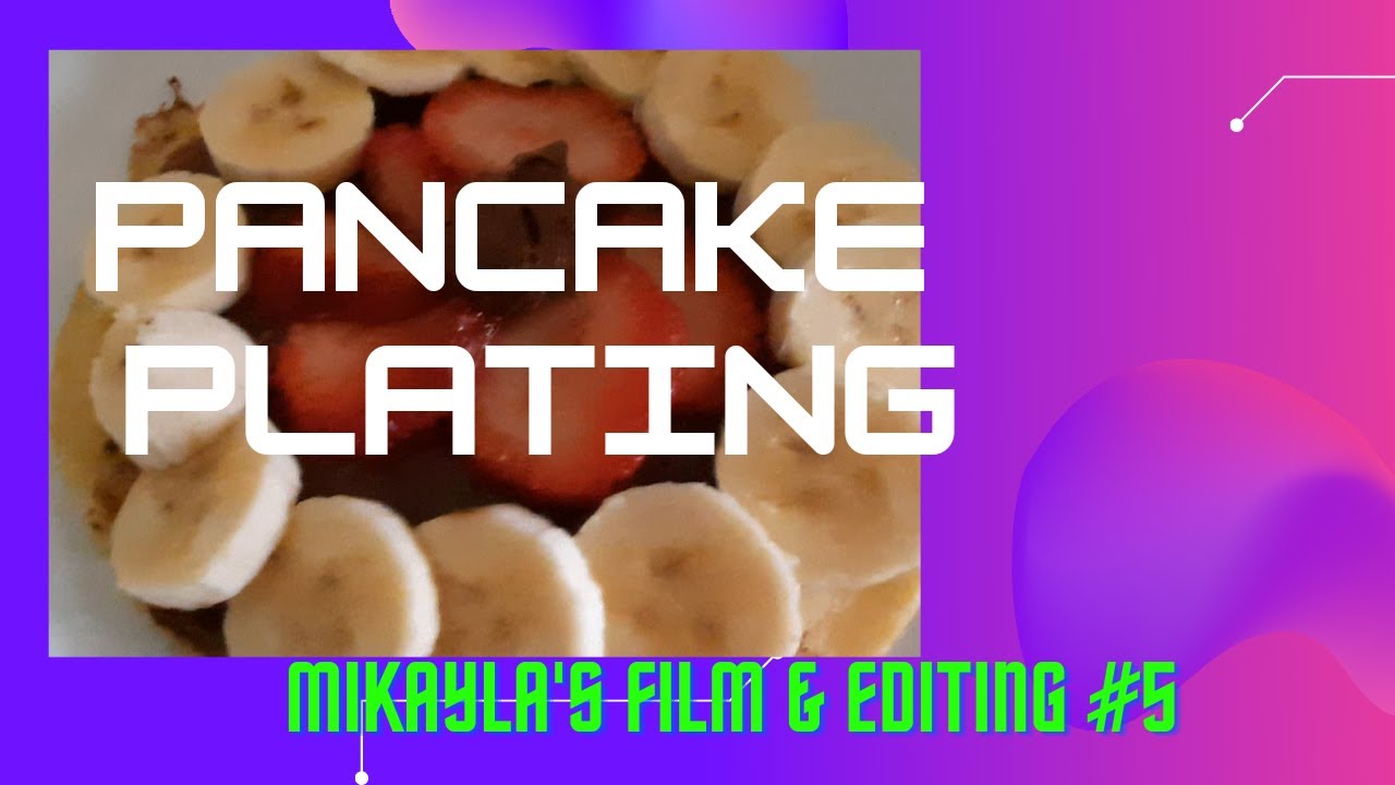 6 yrs old Pancake plating - YouTube