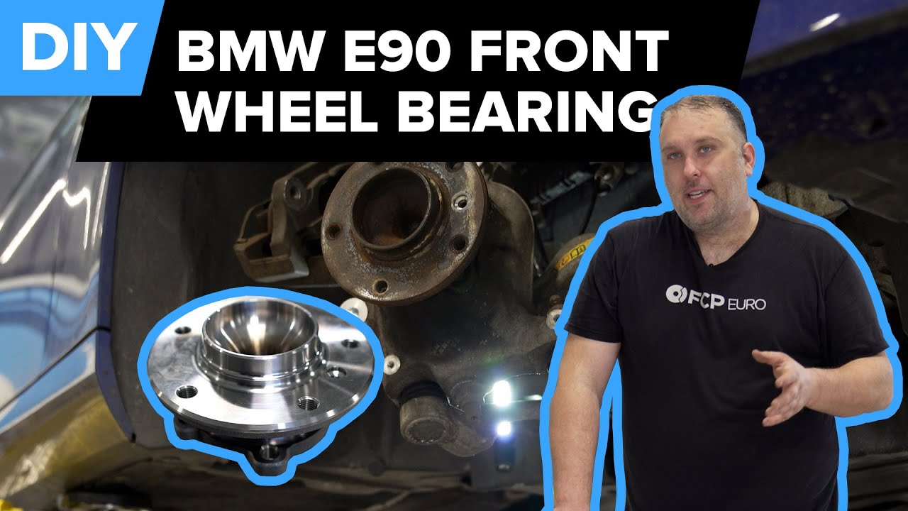BMW E90 Front Wheel Bearing Replacement DIY (E91, E92, E93 3-Series ...