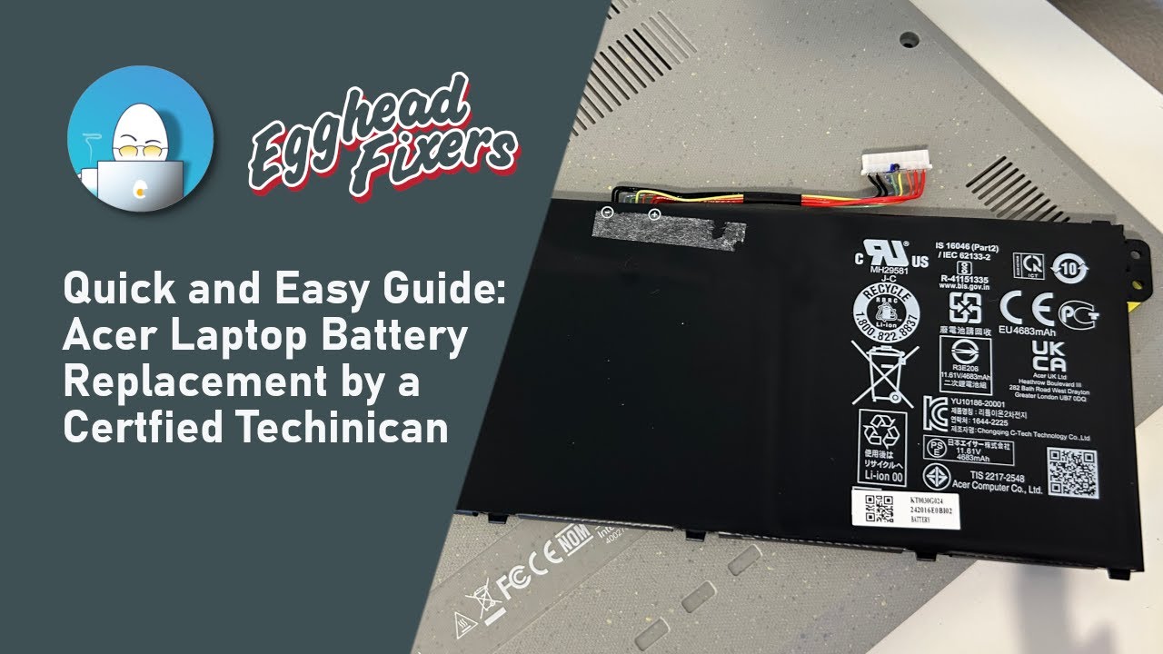 Quick and Easy Guide: Acer Laptop Battery Replacement by a Certfied ...