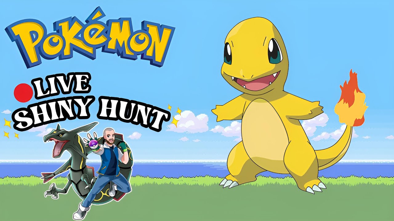 SHINY HUNTING CHARMANDER - Pokémon Leaf Green & Fire Red! - YouTube