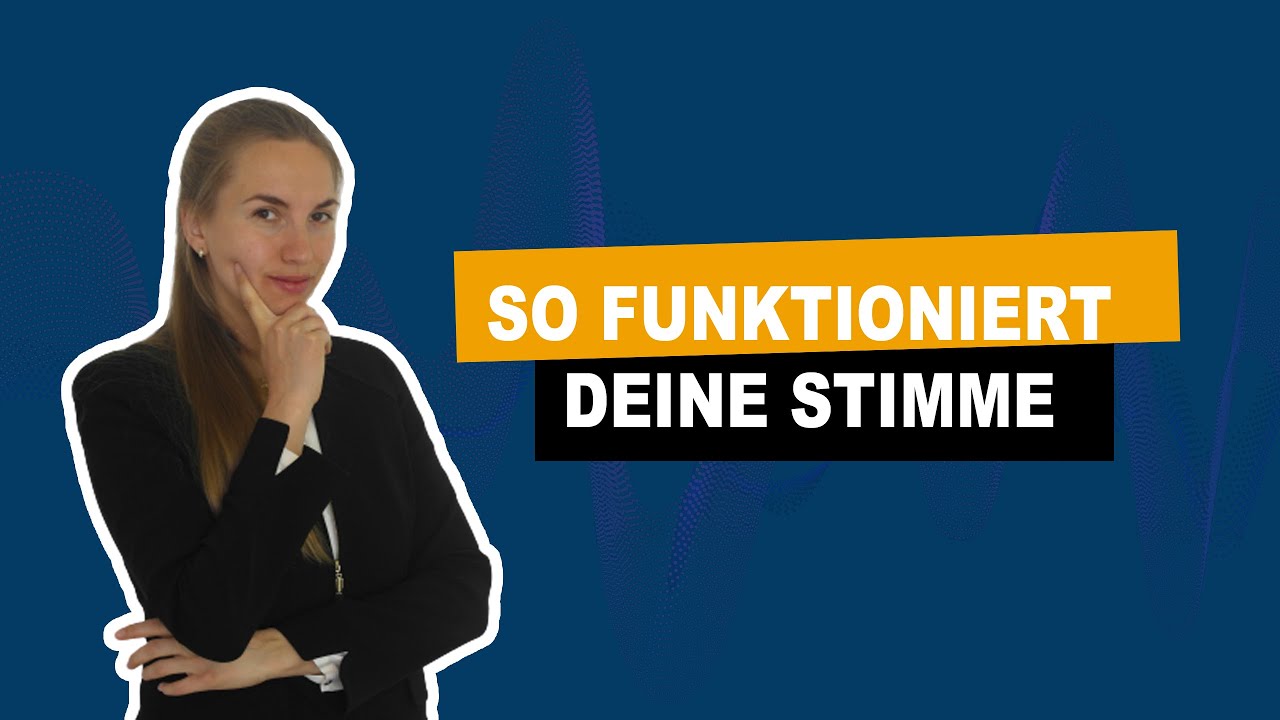 So funktioniert deine Stimme - YouTube