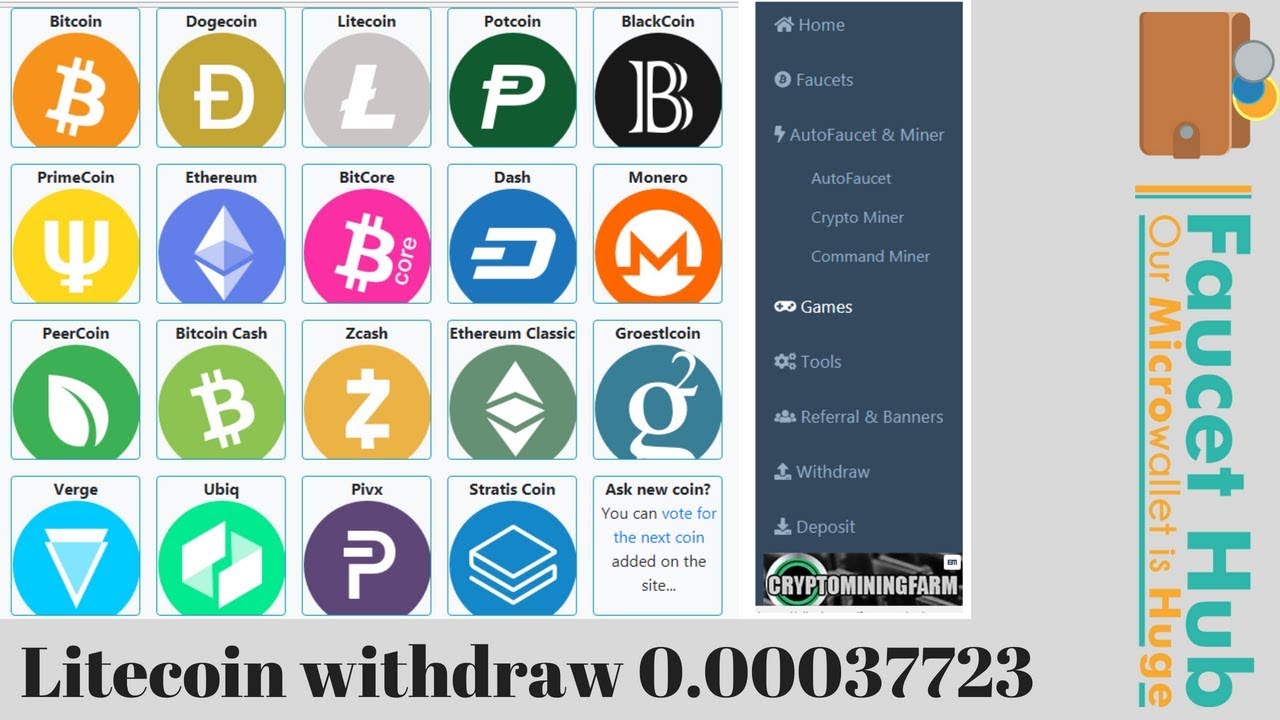 Allcoin, Faucet and AutoFaucet Miner and Gamer, Every 240 seconds (4 ...