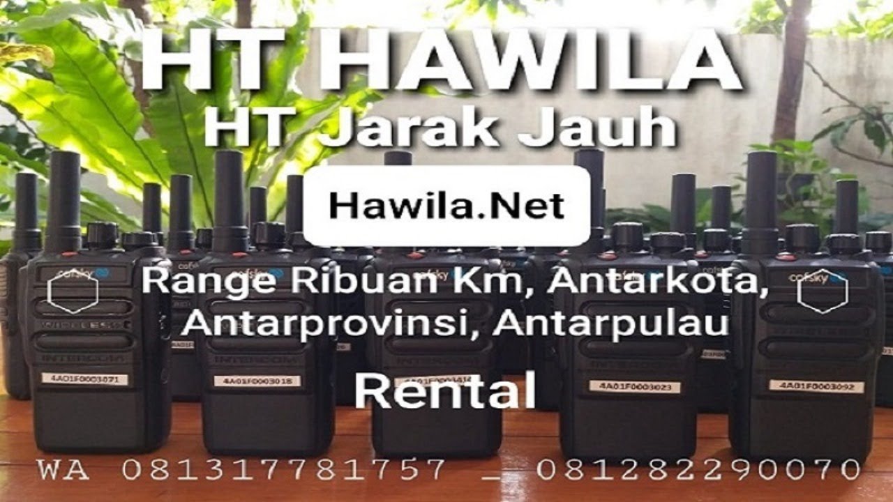 Sewa HT Jatinegara Sewa HT Jakarta Timur Rental Handy Talky GSM 4G ...