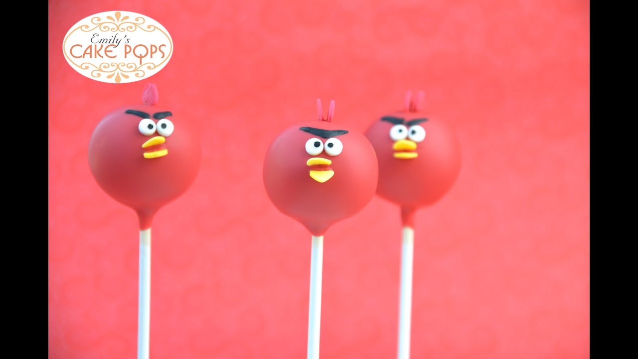 Angry Birds Cake Pops - YouTube