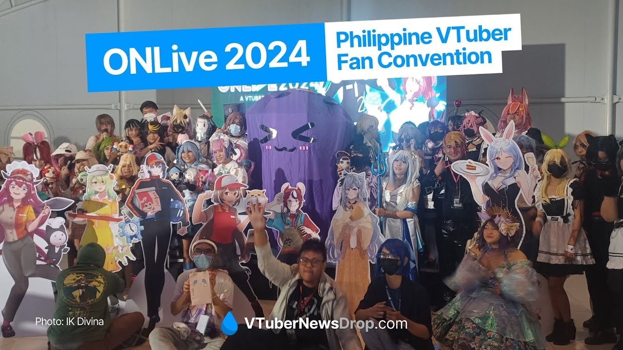 ONLive 2024: VTuber Fan Convention in the Philippines - YouTube