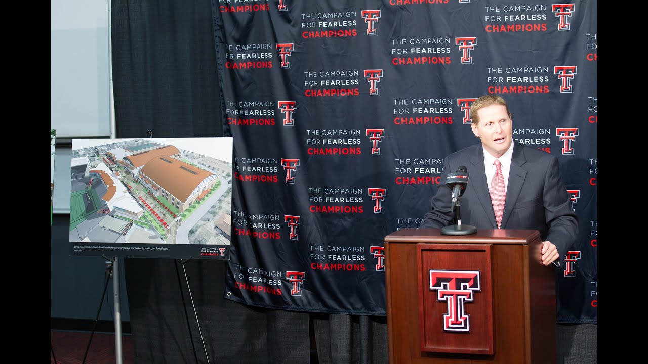 The Future Unveiled For Texas Tech Athletics - YouTube