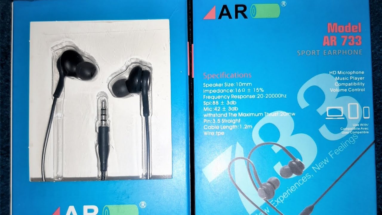 AR 733 handsfree (AKG Style) Best Quality Gameing Handsfree | By ...