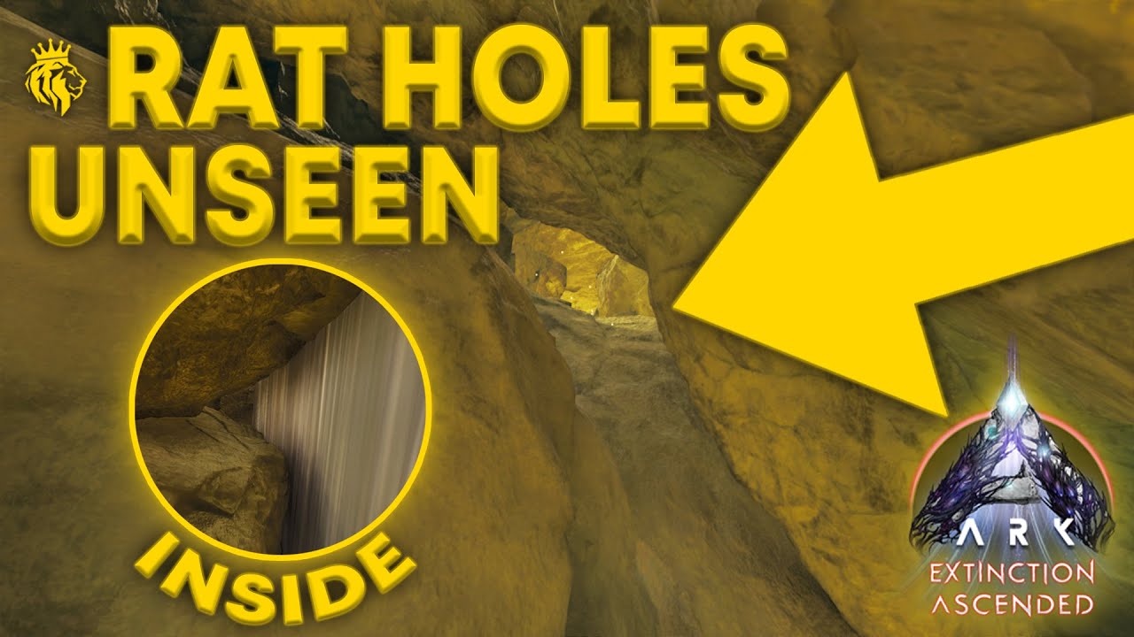 TOP 10 UNSEEN Rat Holes on EXTINCTION! | ARK: Survival Ascended - YouTube