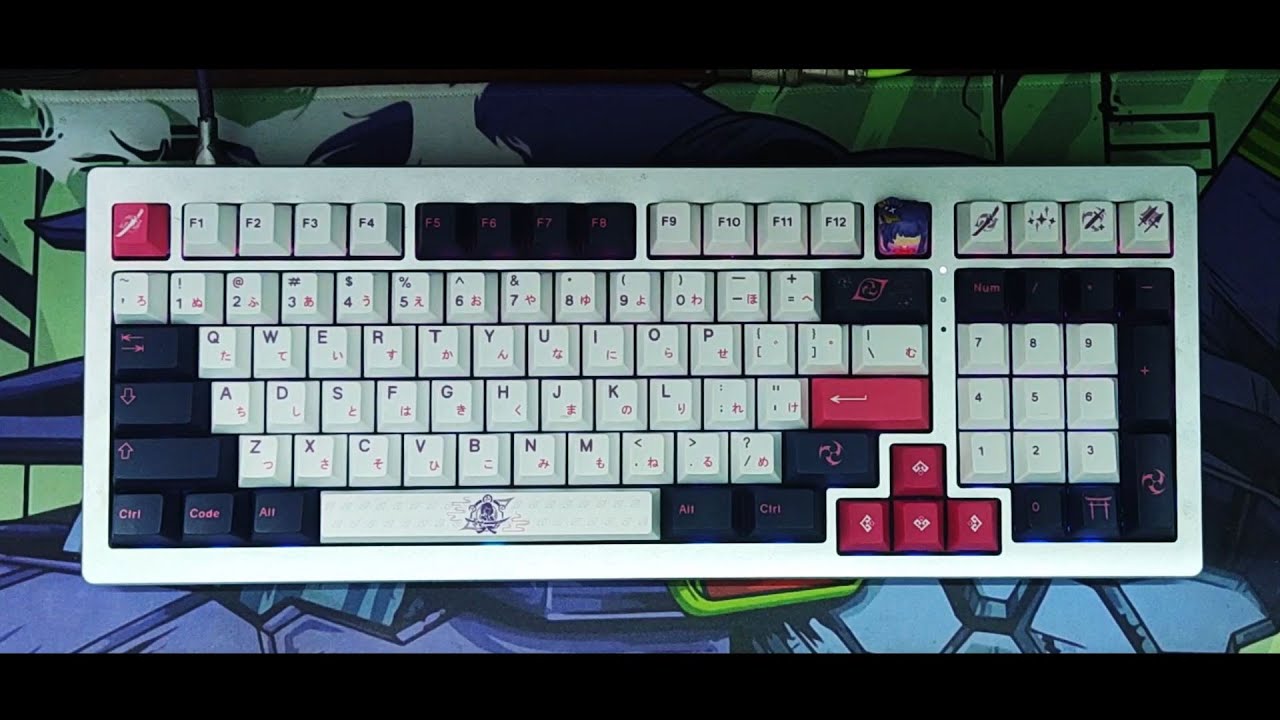 Rainy75 but layout ... 1800 (98%) - Monsgeek M2 (PP plate) with HMX ...