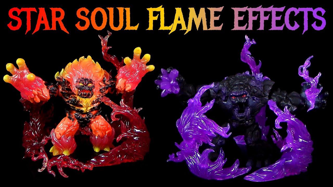 Star Soul Flame Effects für Actionfiguren - Flammen Diorama - Burning ...